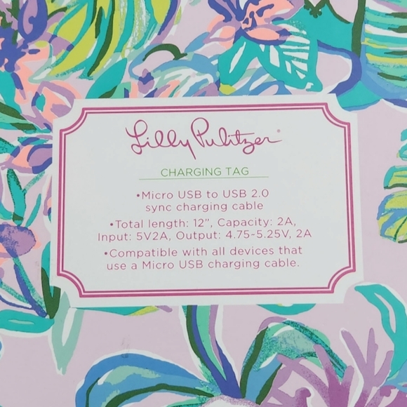 Lilly Pulitzer | Cell Phones & Accessories | Lilly Pulitzer Charging ...